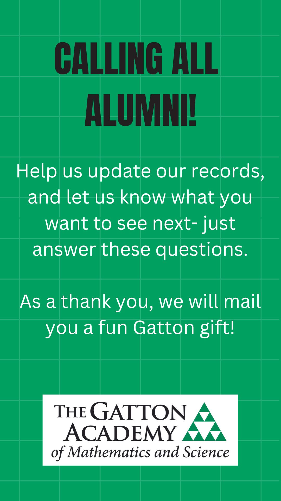 Gatton Alumni Update Survey 2022 | Western Kentucky University