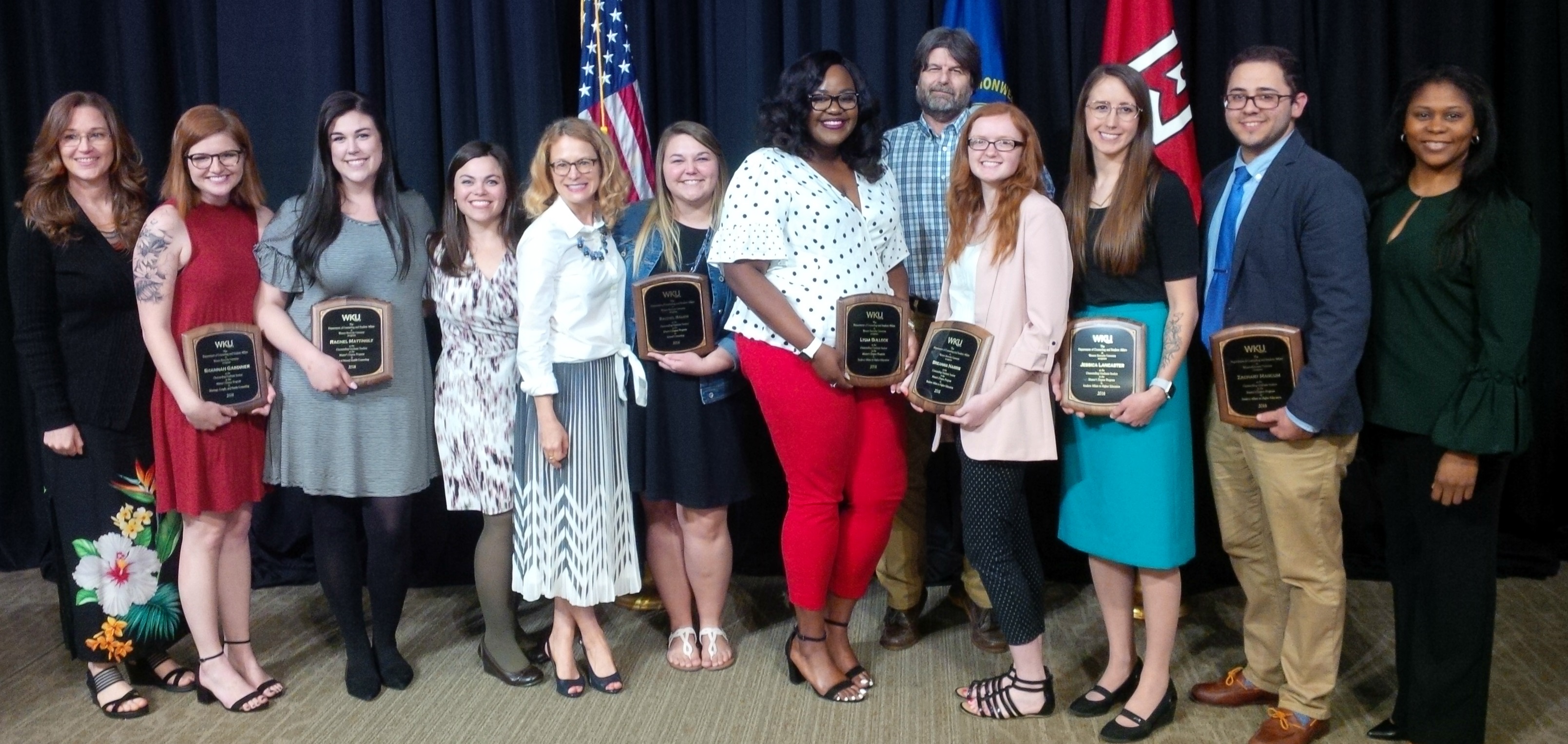 Counseling and Student Affairs Awards Recipients | Western Kentucky ...