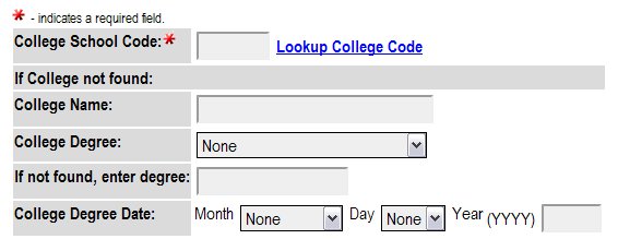 The Graduate School - Application Instructions (Degree Seeking)