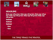 WKU Powerpoint Templates | Western Kentucky University
