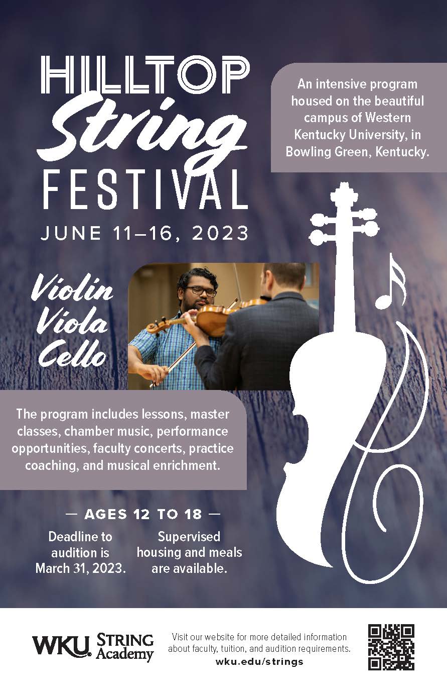 Hilltop String Festival | Western Kentucky University