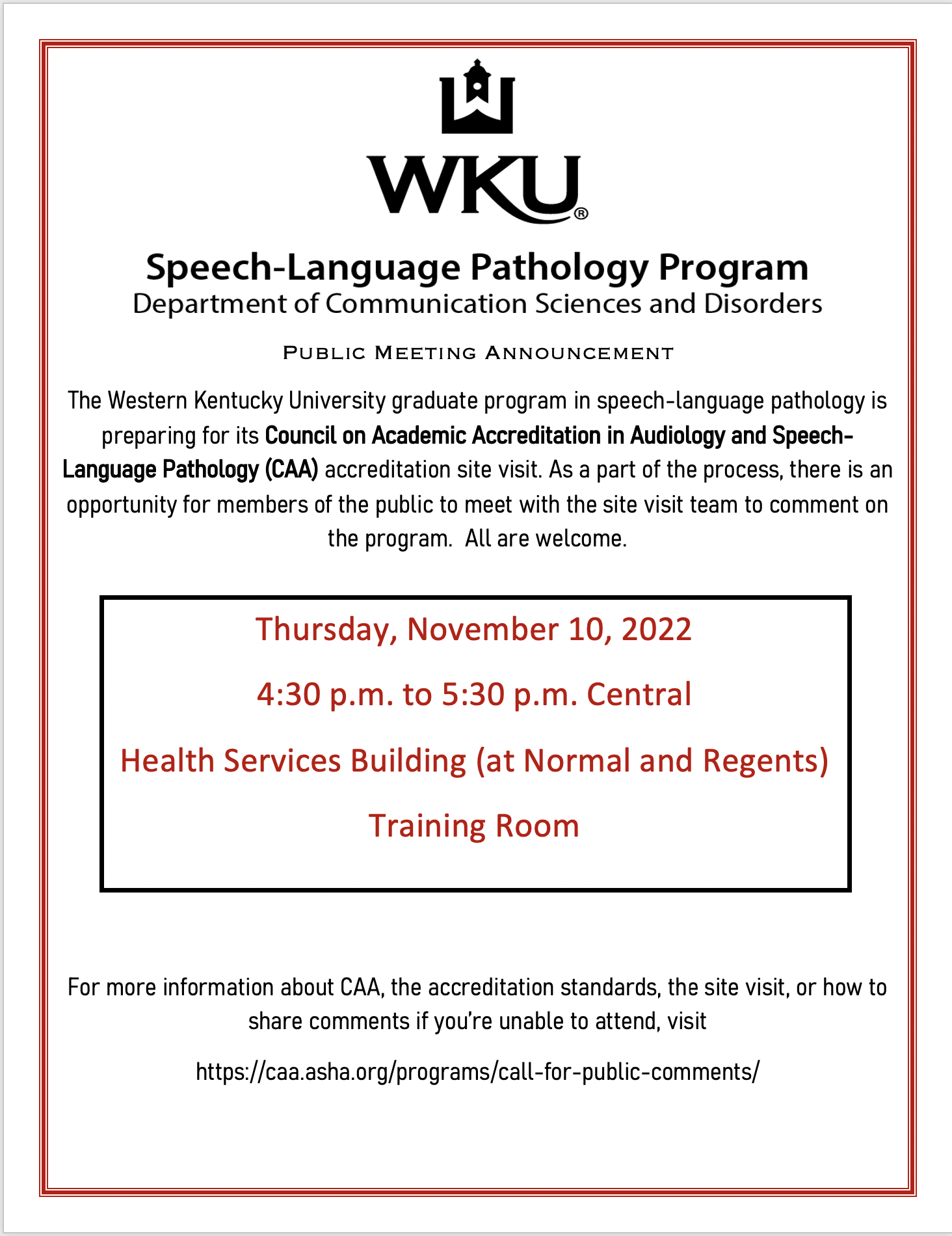Suzanne Vitale Clinical Education Complex | Western Kentucky University